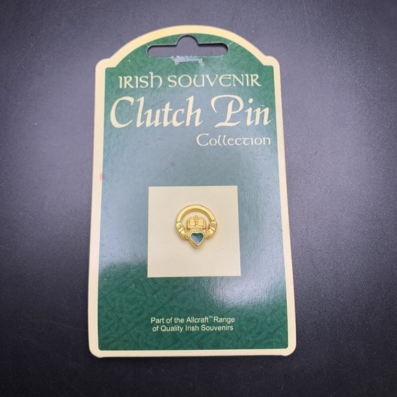 Jewelry | Irish Claddagh Lapel Clutch Pin Irish Souvenir Small Dainty ...